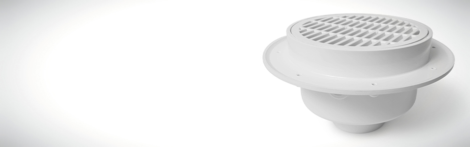 Drainage | Commercial Drainage | Floor Sinks | FatMax™ PVC Round Floor Sink